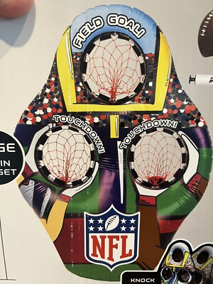 New Franklin XL NFL 3 Hole Inflatable Football Target. 51" Target | eBay