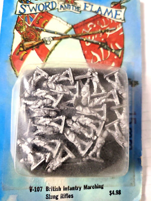 Minifigs 15mm Colonial British Infantry Marching Rifles Rare Sword ...