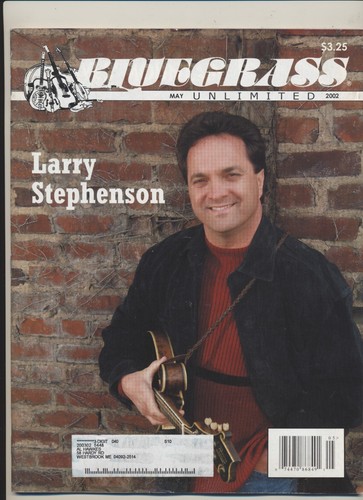 Bluegrass Unlimited Magazine Vol. 36 # 11 May 2002 Larry Stephenson Al ...
