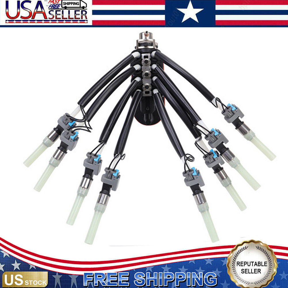 Fuel Spider Injector Injection FJ504 89060440 For Chevy GMC Pickup V8 5 ...