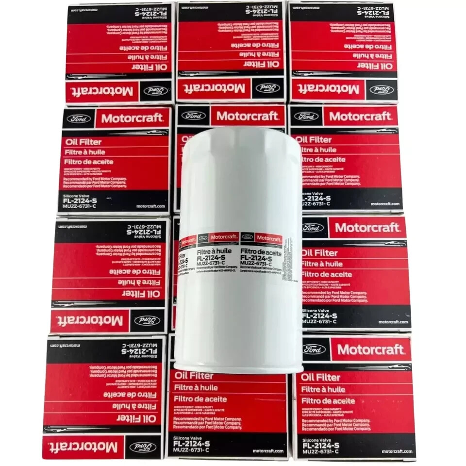 NEW 12pcs FL2124S OEM Ford Motorcraft Engine Oil Filters FL2051S BC3Z ...