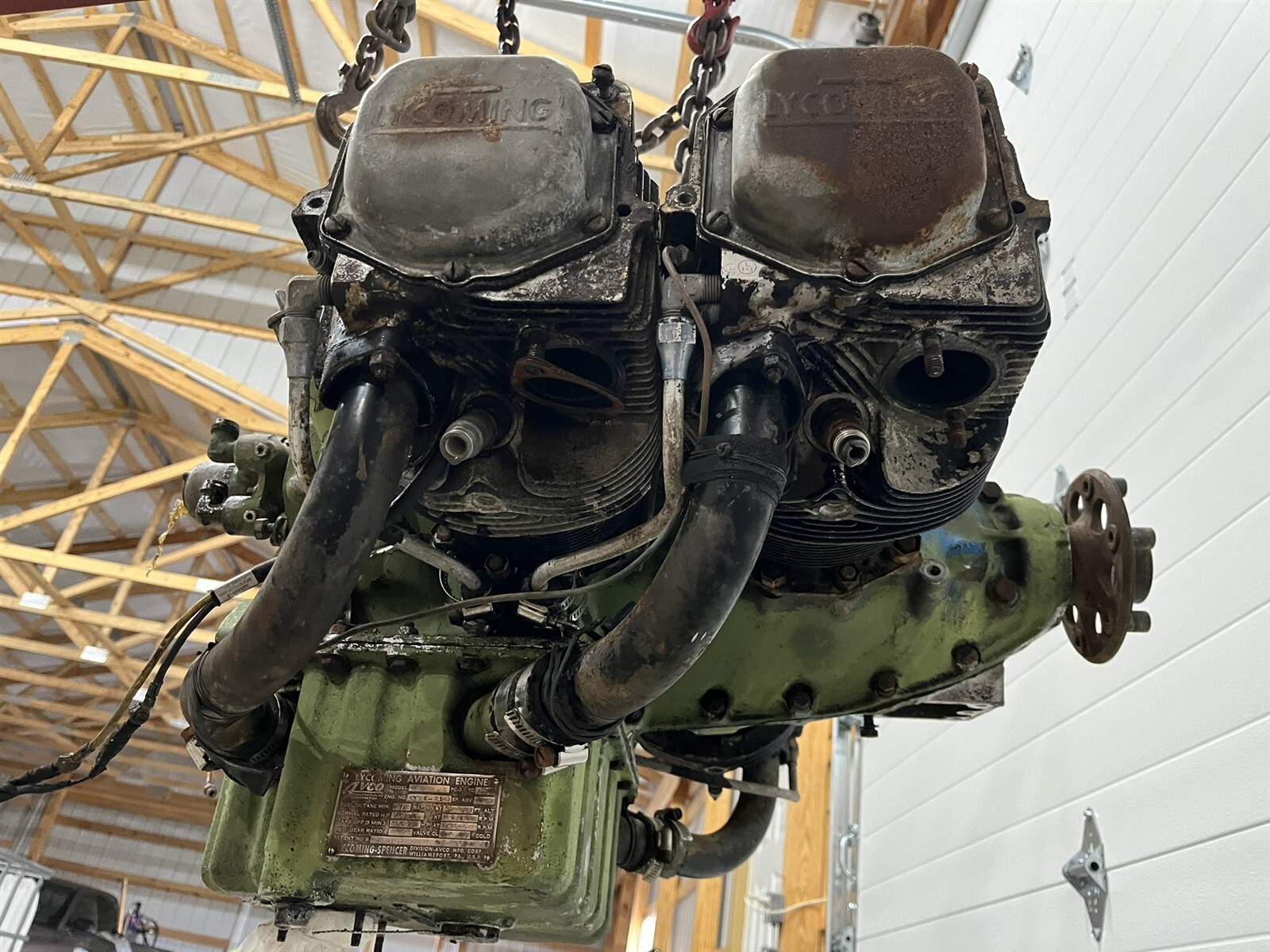 Piper Pacer PA-20 Lycoming O-290 0-290 O290 D2 135 HP Aircraft Engine ...