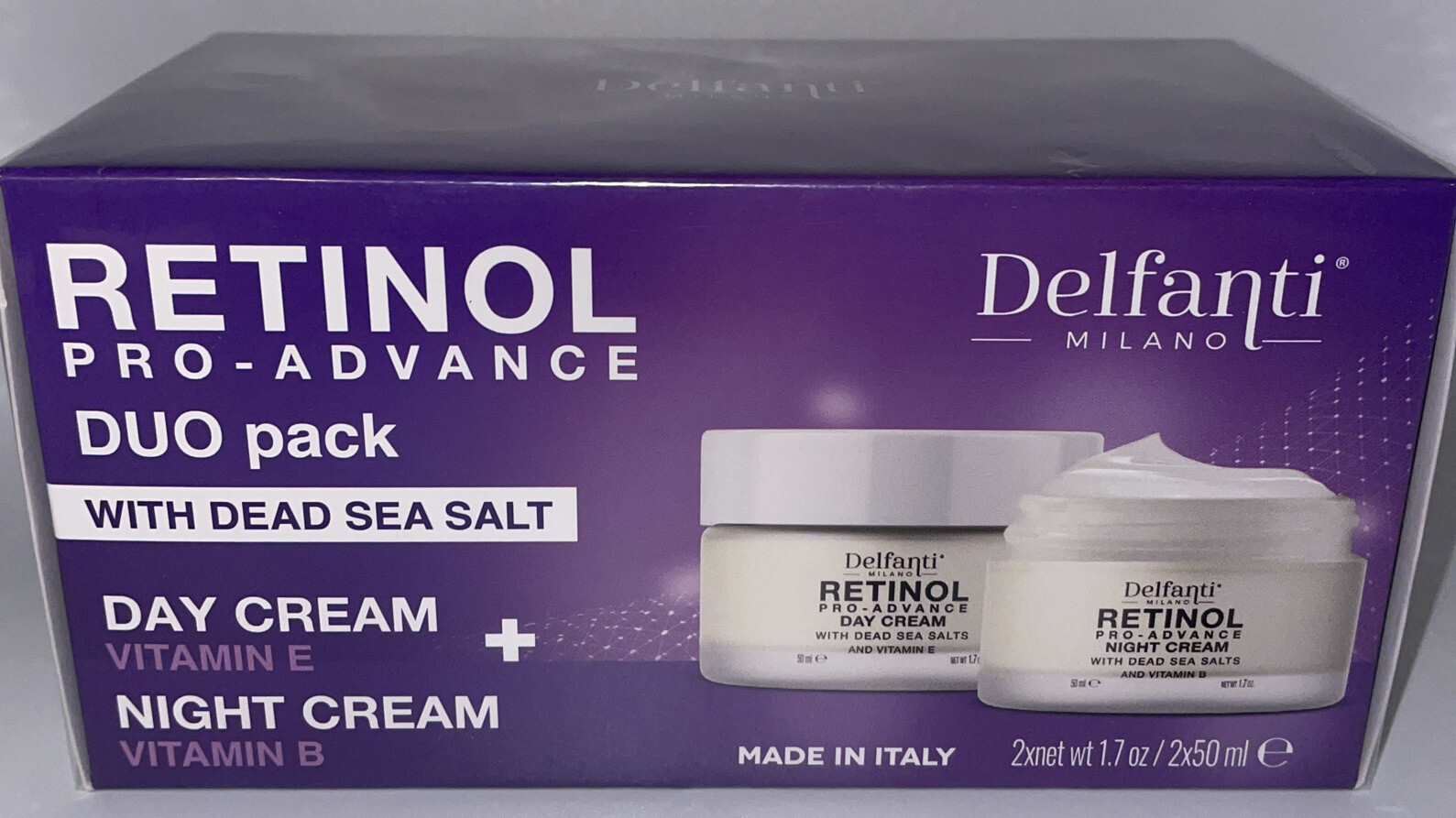 Delfanti-Milano • RETINOL PRO-ADVANCE • Anti-Aging DUO pack 2x 1.7 Oz ...