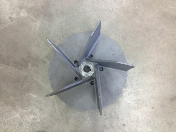 61-14-e Parker Sweeper Leaf Blower VAC Vacuum Impeller Fan Turbine Tv ...