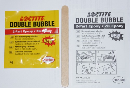 (1483,33€/1kg) Loctite 2-Komponenten Epoxid Klebstoff Double Bubble 3 g | eBay