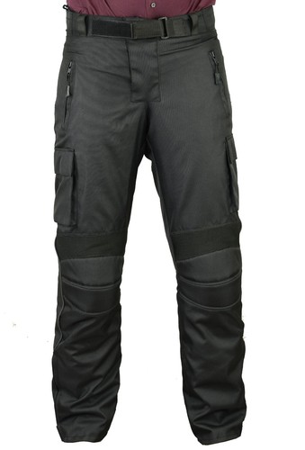 Mens Biker Fashion Motorcycle Trousers Waterproof Removable thermal ...