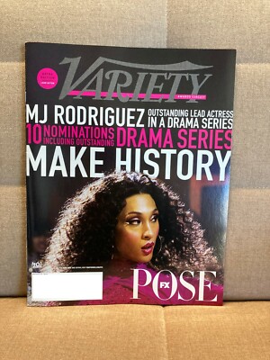 Variety Magazine 8-10-21 - MJ Rodriguez, Pose, Ewan McGregor, Josh O ...