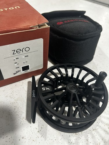 Redington Zero Fly Reel 4/5 Matte Black New Color Click Pawl Clicker | eBay