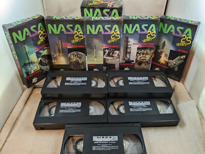 NASA 25 Years: Triumph and Tragedies Collection - 5 videos (VHS/EP ...