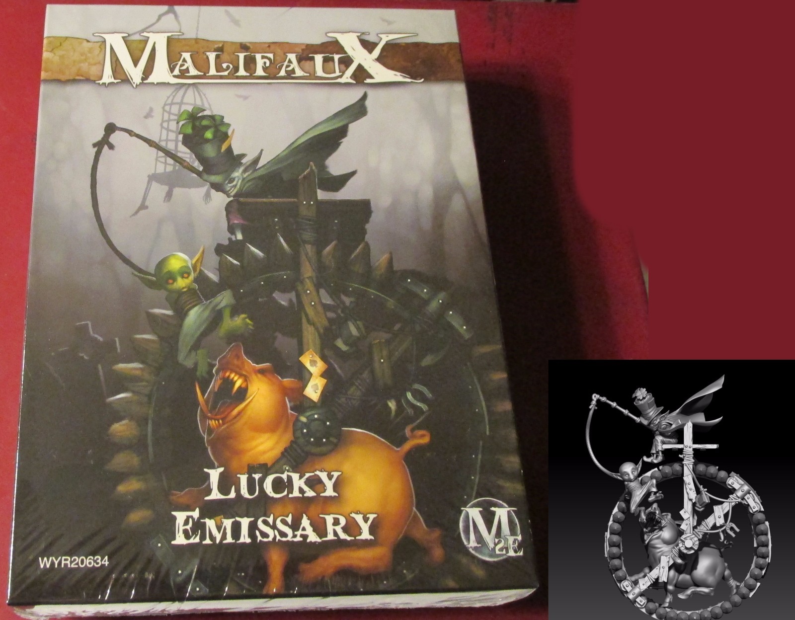 Malifaux 2E WYR20634 Gremlins Lucky Emissary (1) Miniature Steampunk ...