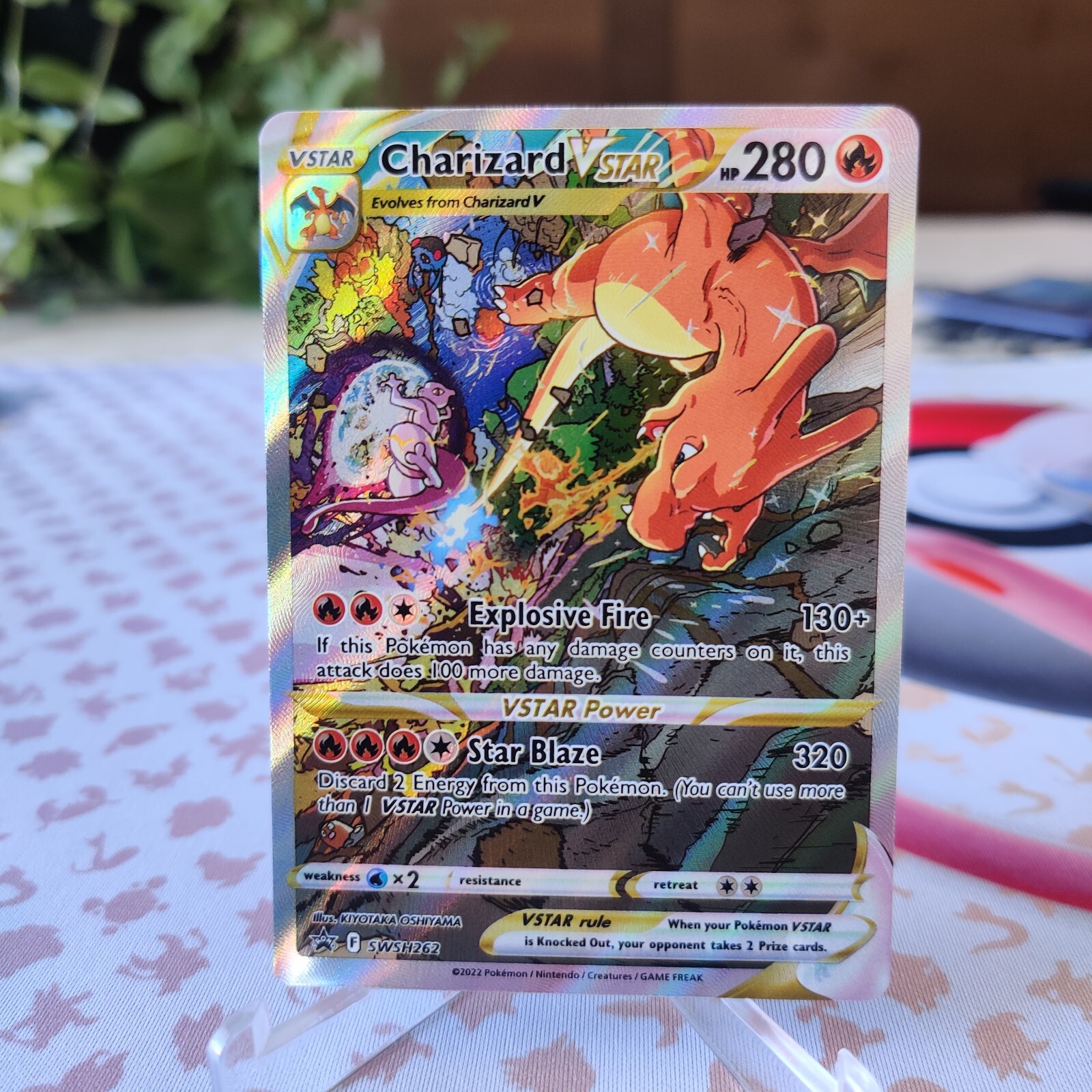 Charizard VSTAR - Full Art Ultra Rare - SWSH262 - Black Star Promo ...