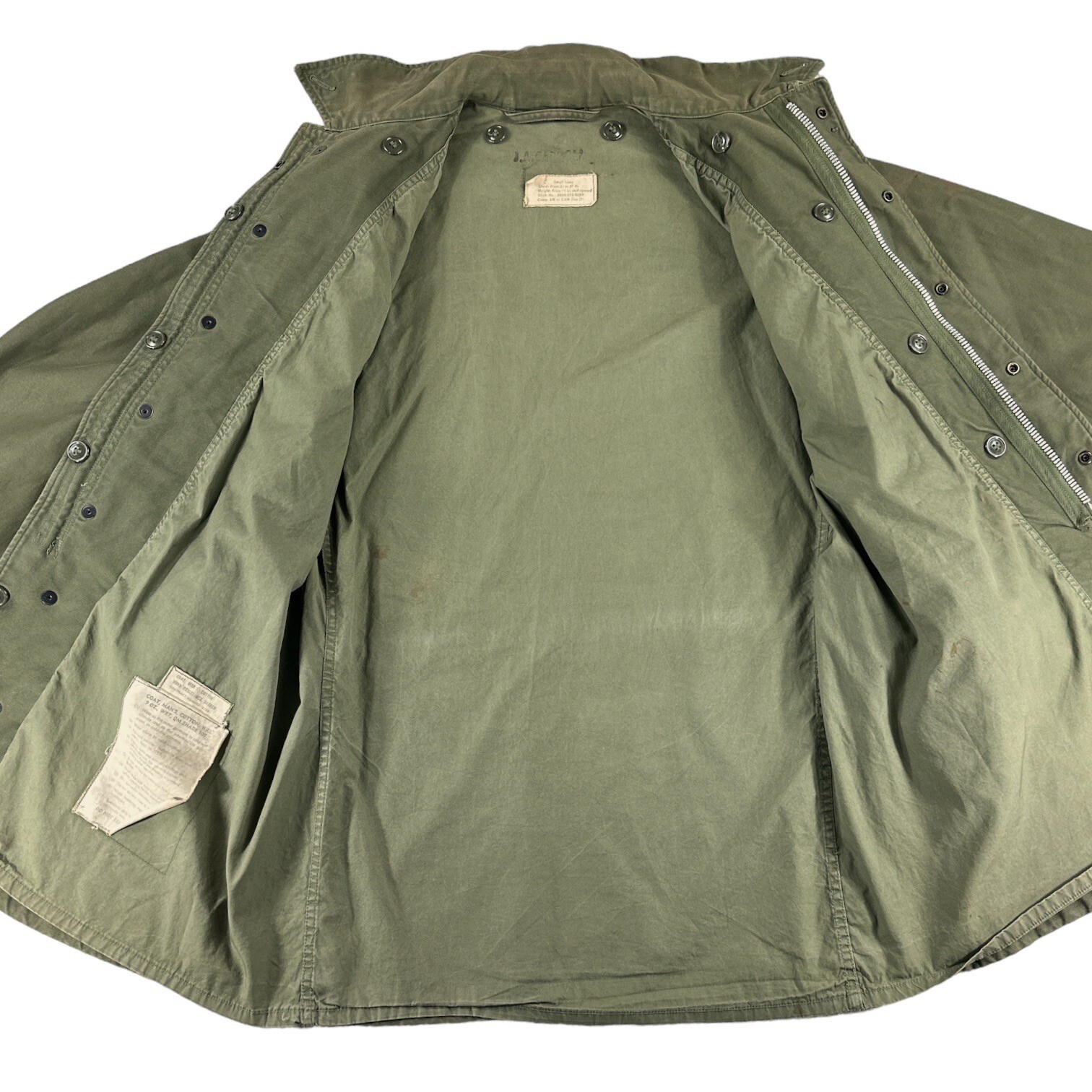 Vintage M-1951 US Army M51 Field Jacket Korean War Mens Size Small Long ...