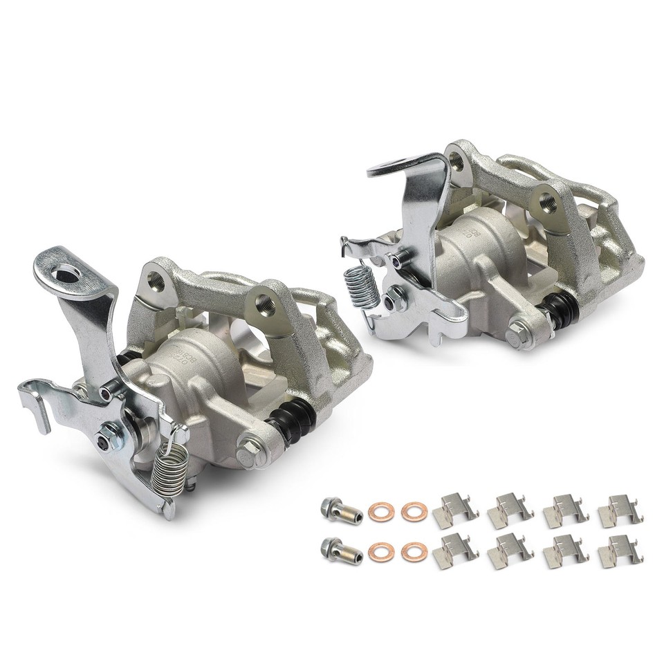 Pair Rear Side Brake Calipers for Nissan Sentra 2020 2021 2022 2023 ...