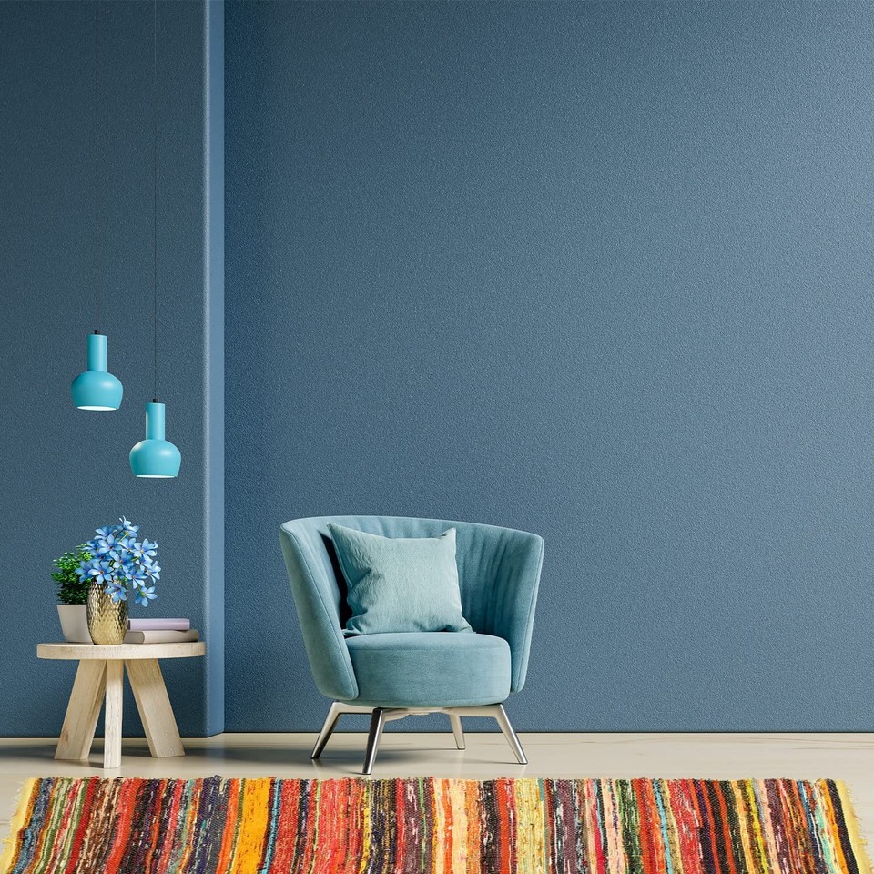 Multi Color Chindi Rag Rug 4 * 6 | Hand Woven Rug & Reversible Runner ...