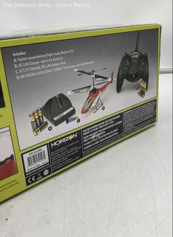 Blade MCX2 Ready To Fly Remote Control Helicopter With User Manual In ...