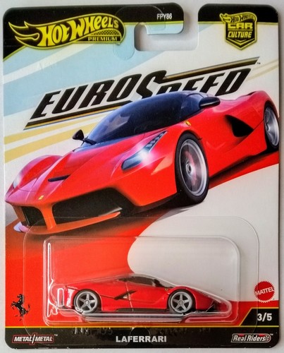 Hot Wheels Premium Car Culture "Euro Speed" Ferrari LaFerrari | eBay