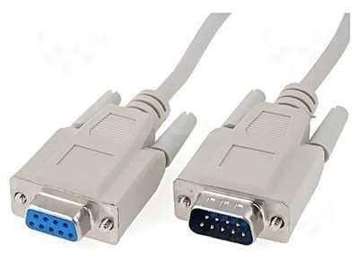 CAB-09GW/5 Cavo D-Sub 9pin Femmina,D-Sub 9pin Maschio L: 5m ØLunghezza ...