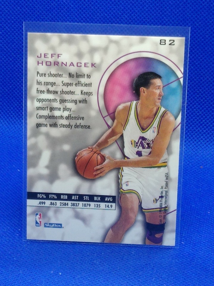 Jeff Hornacek 1995-96 Skybox E-XL #82 | eBay