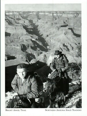 *Postcard-"On Trail w/Future Apollo 12 Frank Borman"/ *AZ Space ...
