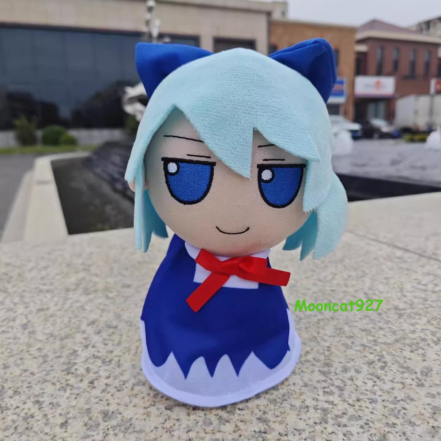 8'' Anime TouHou Project Cirno Snail Fumo Plush Doll Stuffed Toy ...