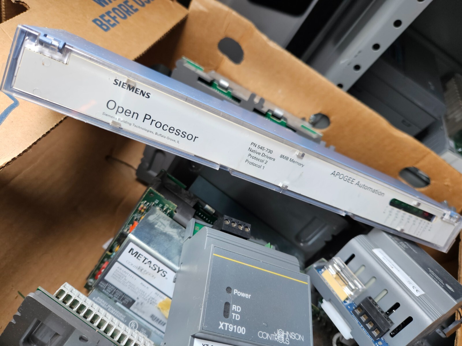 Used SIEMENS PN 545-730 APOGEE Automation Open Processor | eBay