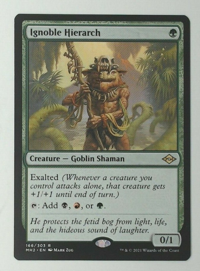 MTG Singles - Ignoble Hierarch - Modern Horizons 2 -B167 | eBay