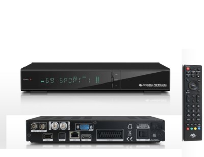 AB CryptoBox 752HD Combo Full HD DVB-S2 DVB-C/T2 H.265 CI USB LAN ...