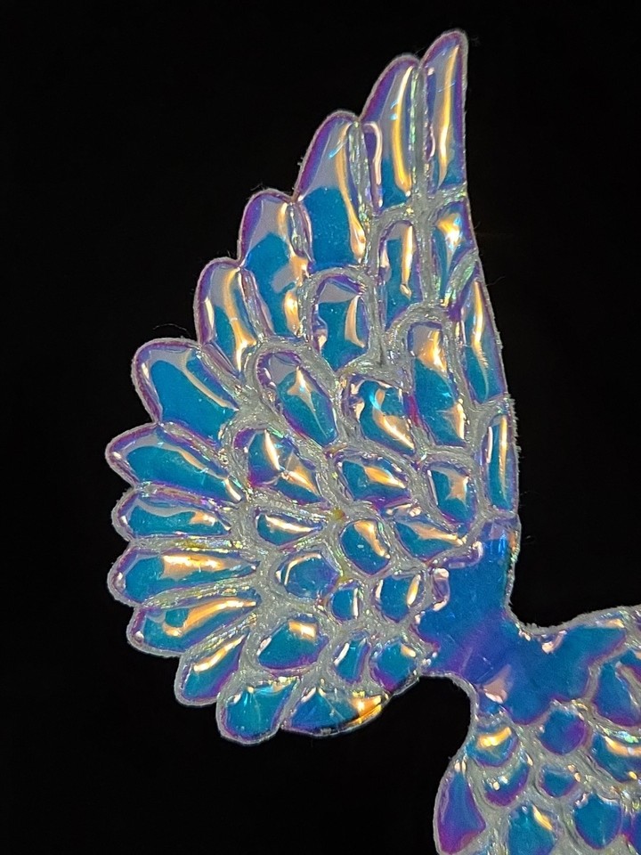 Lot 30 Angel Wings Doll Craft Metallic Mixed Puffy 3.5" DIY Gifts ...
