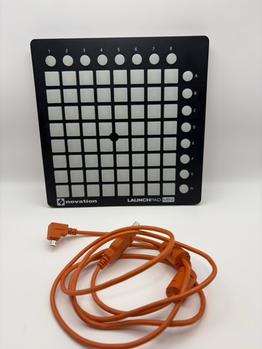 Novation Launchpad Mini MKII MK2 64 RGB Pad MIDI Controller + USB Cable ...