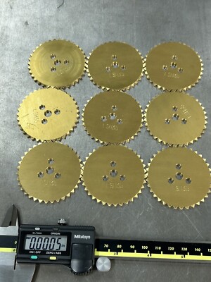 1 BRASS LADDER CHAIN SPROCKET 35 TEETH 1A PITCH .185" 65 LPF - 1/4 ...