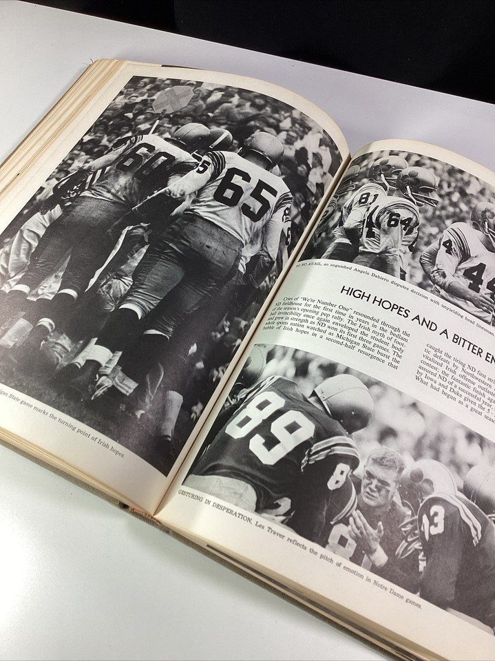 Notre Dame Fighting Irish Yearbook 1962 Great Pics Bob Hope Duke ...