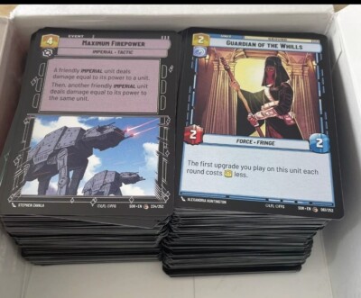Star Wars Unlimited Bulk 400 Card Bundle Spark Of Rebellion Commons ...