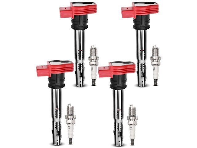 98PH85F Ignition Coil Set with Spark Plugs Fits 2014-2017 Audi SQ5 3.0L ...
