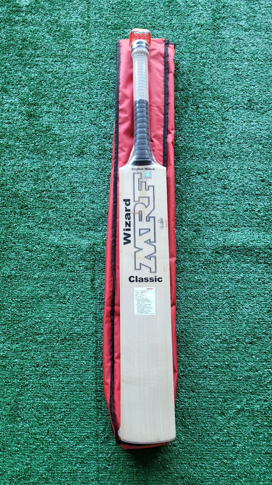 MRF Wizard Classic English Willow Cricket Bat New! | eBay
