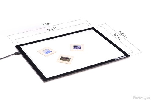 Photomyne Magnetic Slide Viewer Light Box/Light Pad Backlight/Film ...
