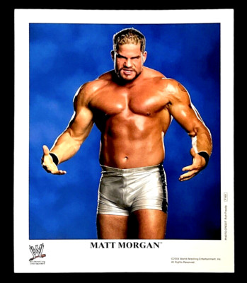 WWE MATT MORGAN P-869 OFFICIAL LICENSED ORIGINAL 8X10 PROMO PHOTO FROM ...