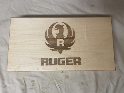 Hand Crafted Ruger Solid wood Storage boxes, gun case, display box. | eBay