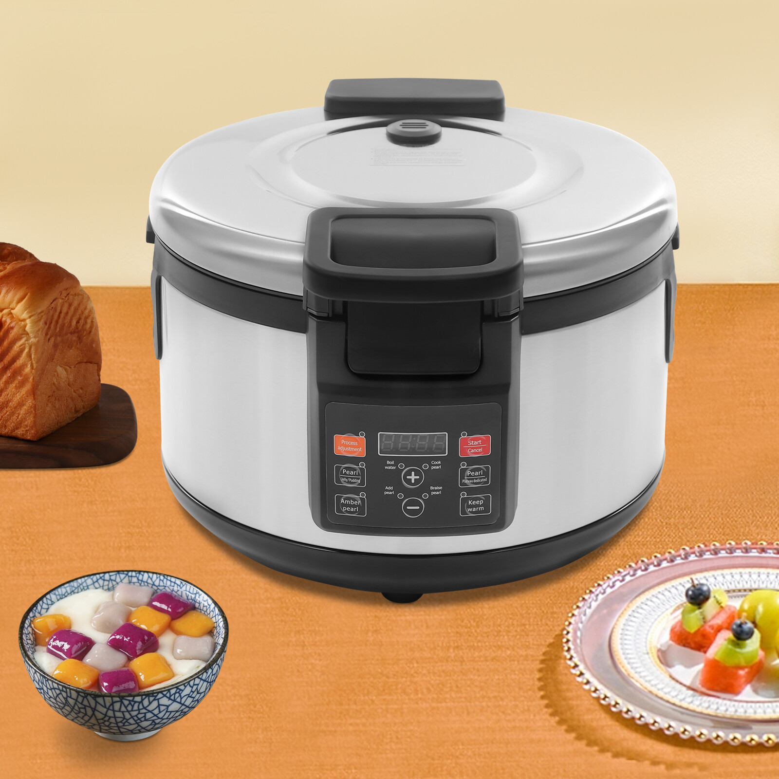 Commercial Pearl Cooker, Bubble Tea Cooker for Tea Sago Pearl Milk Tea ...