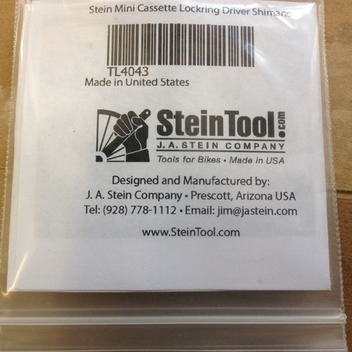 Stein Mini Cassette Lockring Remover Tool Touring Bikepacking AKA ...
