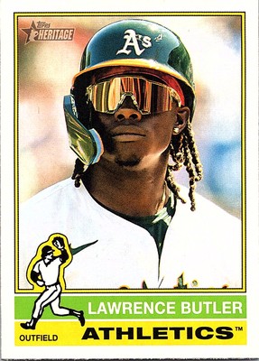 Lawrence Butler 2025 Topps Heritage #36 Athletics | eBay