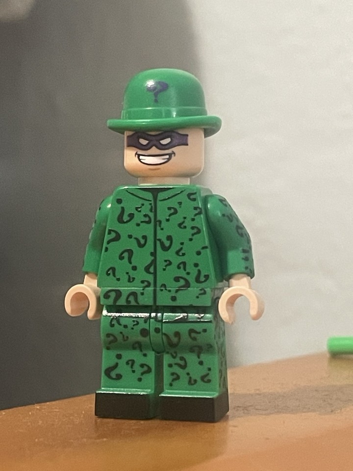 lego custom Ols riddler minifigure | eBay
