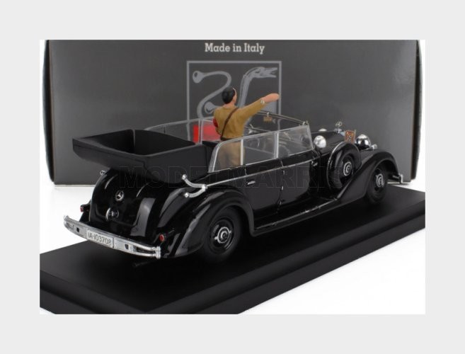 RIO-MODELS 4064/P MERCEDES BENZ - 770K WITH HITLER FIGURE 1942 - BLACK ...