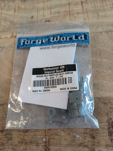 Warhammer 40.000 40k Forgeworld Medusa Self Propelled Heavy Mortar ...