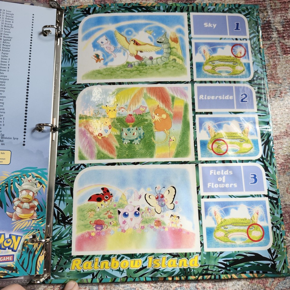 Southern Islands Binder + Complete English & Japanese Sets 36 Cards ...