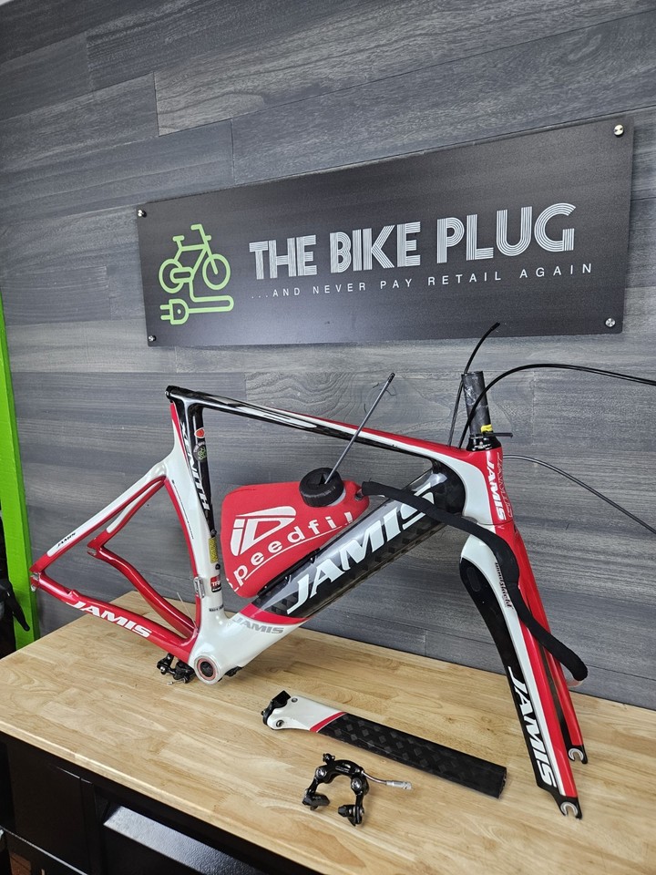 2011 Jamis T2 Carbon Fiber Triathlon TT Bike Frameset Size Small 51cm ...