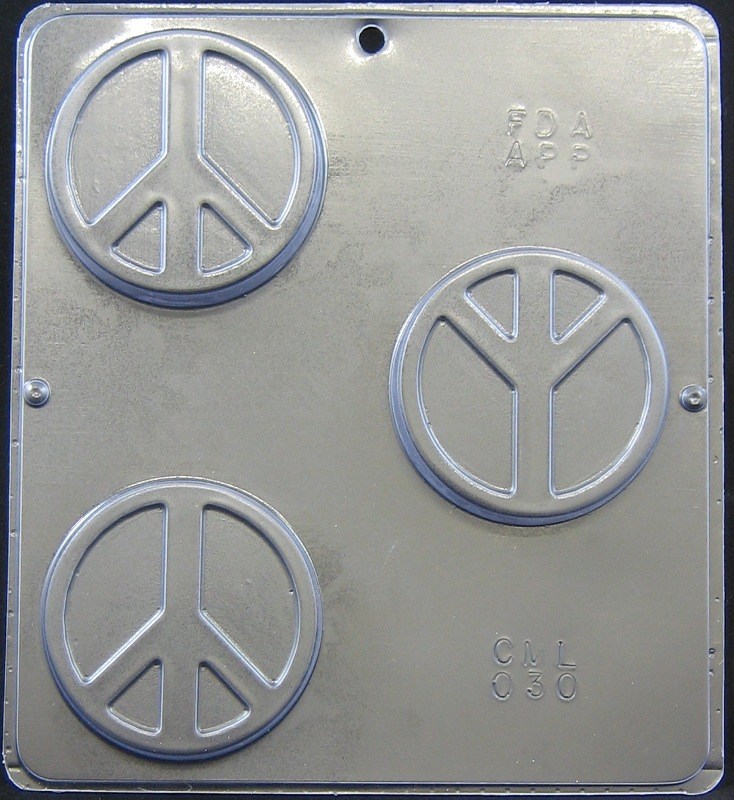 Peace Symbol 3" Mold for Soap or Chocolate Candy Mold 030 NEW | eBay