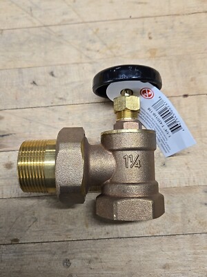 Legend Valve T-437 Size 1-1/4" Hot Water Radiator Valve | eBay