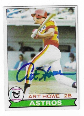 1979 Topps #327 Art Howe Autographed Hand Signed St Louis Cardinals ...