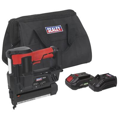 Sealey 20V Cordless Electric Staple Gun/Stapler/Tacker/Staple & Nail ...