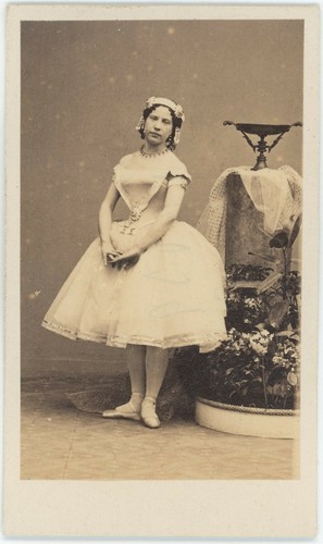 CDV 1860. Die Tänzerin Alexandrine Simon. Oper Von Paris. Tanz. Dance ...